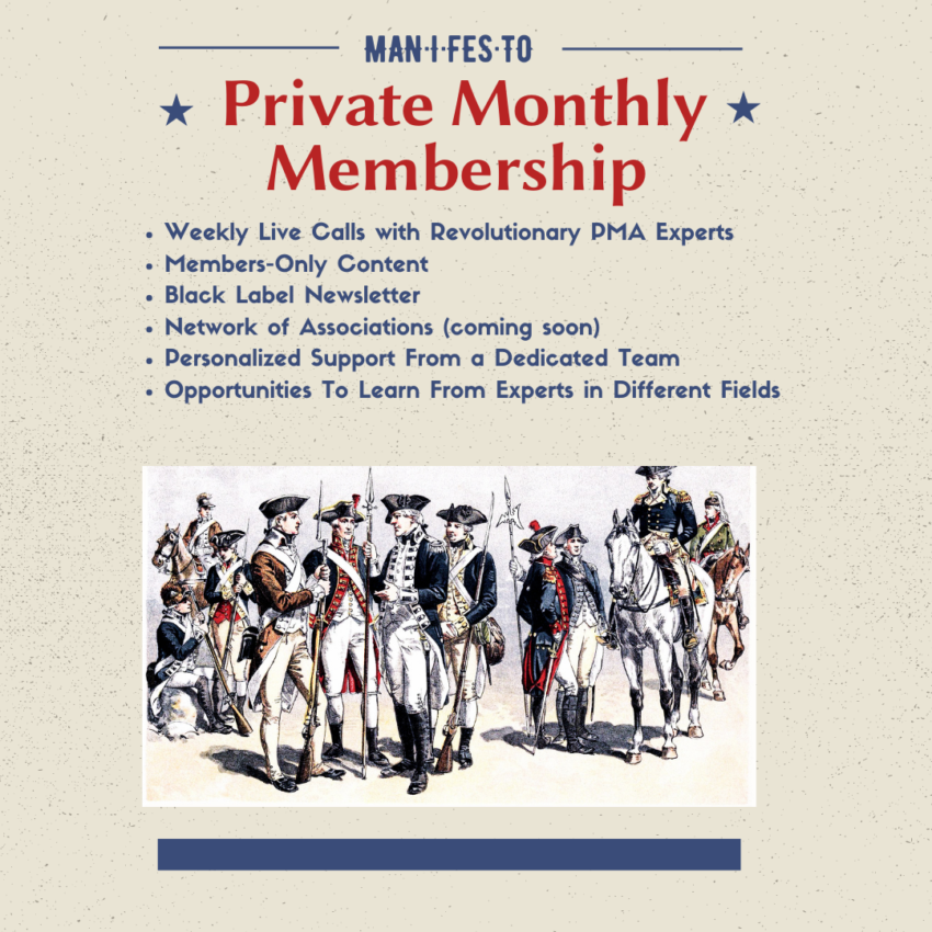 The PMA Manifesto: How to Start and Run a Private Membership ...